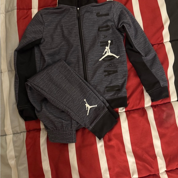 Jordan | Matching Sets | Jordan Kids Blue And Black Tracksuit | Poshmark